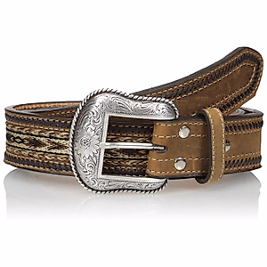 Nocona Belt Co. Men's Ribon Lace, Medium Brown, 36