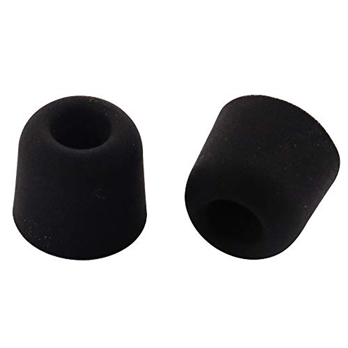 ALXCD Foam Ear Tips Compatible with 4.0mm Connect Hole, Medium Size 4 Pairs Soft Memory Foam Earbud Tips, Fit for Most in-Ear Headphones, Foam, Black Gray Red Blue