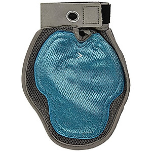 Petmate 89801 Furbuster 3-in-1 Dog Grooming Glove, Vibrant Plum, Teal/Pearl