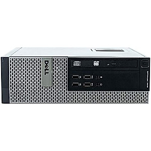 Dell Optiplex 7010 PC with 2 x 24 FHD Monitors, AC600Mbps WiFi, Wireless Keyboard and ,GEl pad, i7, 16GB , 1TB SSD Storage, Windows 10 (Renewed)