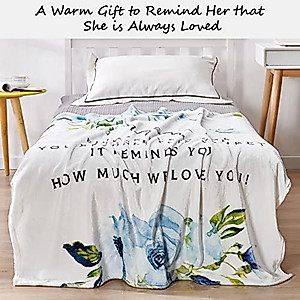 Gifts for Mom, Gifts for Mom from Daguther, Mothers Day Blanket Gifts for Mom, Birthday Gifts for Mom, Mom Gifts, Mothers Day Blanket Gifts for Mom, Mom Gifts from Daughter Son Soft Throw 60" x 50"