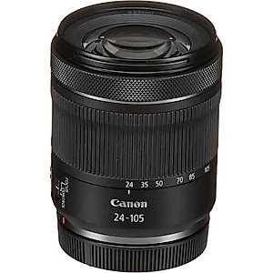 Canon EOS R5 C Mirrorless Cinema Camera 24-105STM Lens + Commander Starter Kit + Lens Filters + CASE + 64GB Memory Card+Extra Battery+Shot-Gun Microphone (18PC Bundle) (Renewed)