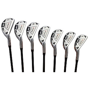 Men’s Majek MX4 Hybrid Iron Set, which Includes: #4, 5, 6, 7, 8, 9, PW Regular Flex Graphite Right Handed New Utility Clubs