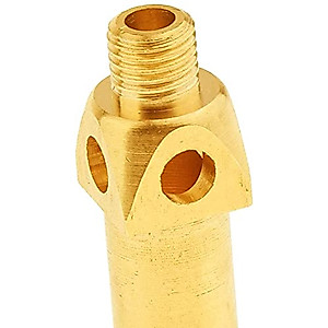 Joywayus Brass Propane Gas Jet Tips for 10,20,32 Tips Cast Iron Burner Propane Gas Burner Nozzle(Pack of 5)