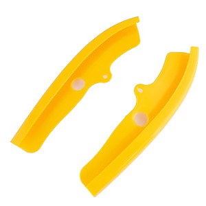 SOSEGA Front Bumper Lip Splitter Protector Cover Replacement Part for 2015-2023 Dodge Challenger Scat Pack R/T GT SRT Not for Plus,Widebody (2pcs/Set) (Yellow)