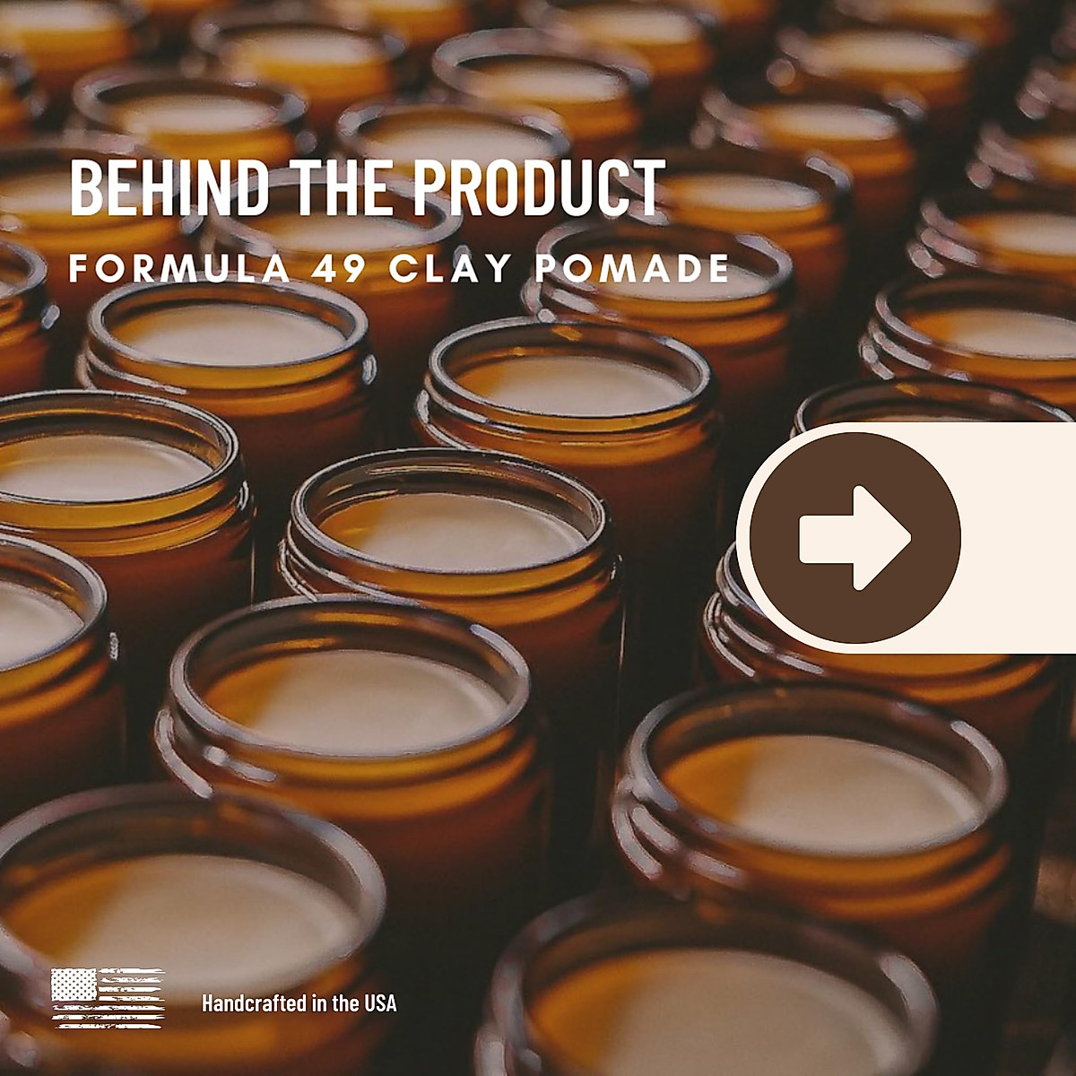 Johnny Slicks Formula 49 Clay All Organic Pomade | Firm Hold & Matte Finish (Promotes Healthy Hair Growth, Helps Hydrate Dry Skin), (2 ounce, Original)