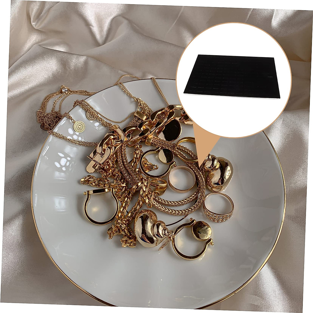 Holibanna Ring Tray Core Ornament Earrings Foam for Rings Earring Display Tray Ring Display Case Ring Display Holder Accessory Tray Necklace Display Stand Sponge Insert Jewelry