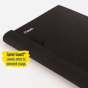 Five Star 2023-2024 Academic Planner + Study App, Weekly & Monthly Advance Student Planner with Spiral Guard, 5-1/2" x 8-1/2", Small, Black (TAW4590524)