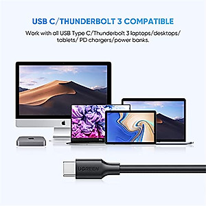 UGREEN USB C to USB 3.0 Micro B Cable, Fast Charging and Sync Data Transfer Cord, Compatible with Samsung Galaxy S5 Note 3 Seagate WD Toshiba External Hard Drive Camera, 3FT