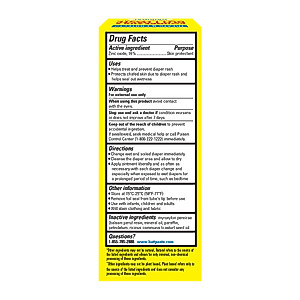 Boudreaux's Butt Paste Original Diaper Rash Cream, Ointment for Baby, 2 oz Tube