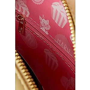 Loungefly Disney Marie Sweets Cupcake Shape Womens Double Strap Shoulder Bag Purse