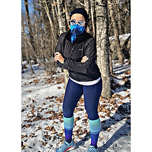 BALEAF Women's Rain Jackets Waterproof Windbreaker Windproof Lightweight Running Cycling Jackets Reflective Packable Hooded Black M