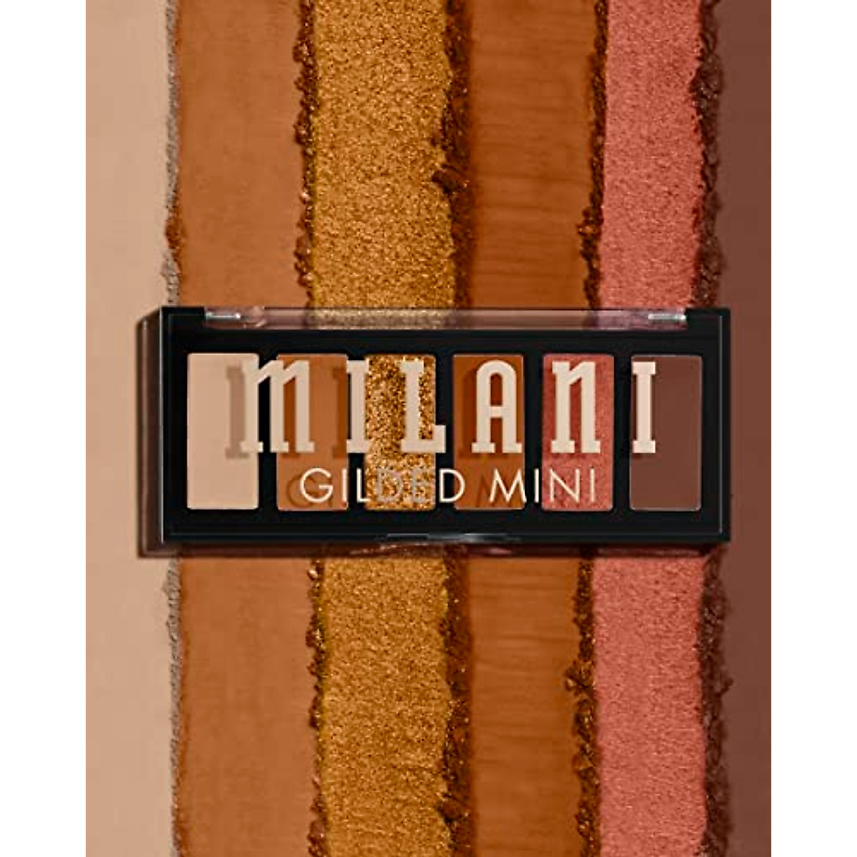 Milani Gilded Mini Eyeshadow Palette with 6 Matte & Shimmer Hues - Champagne Problems
