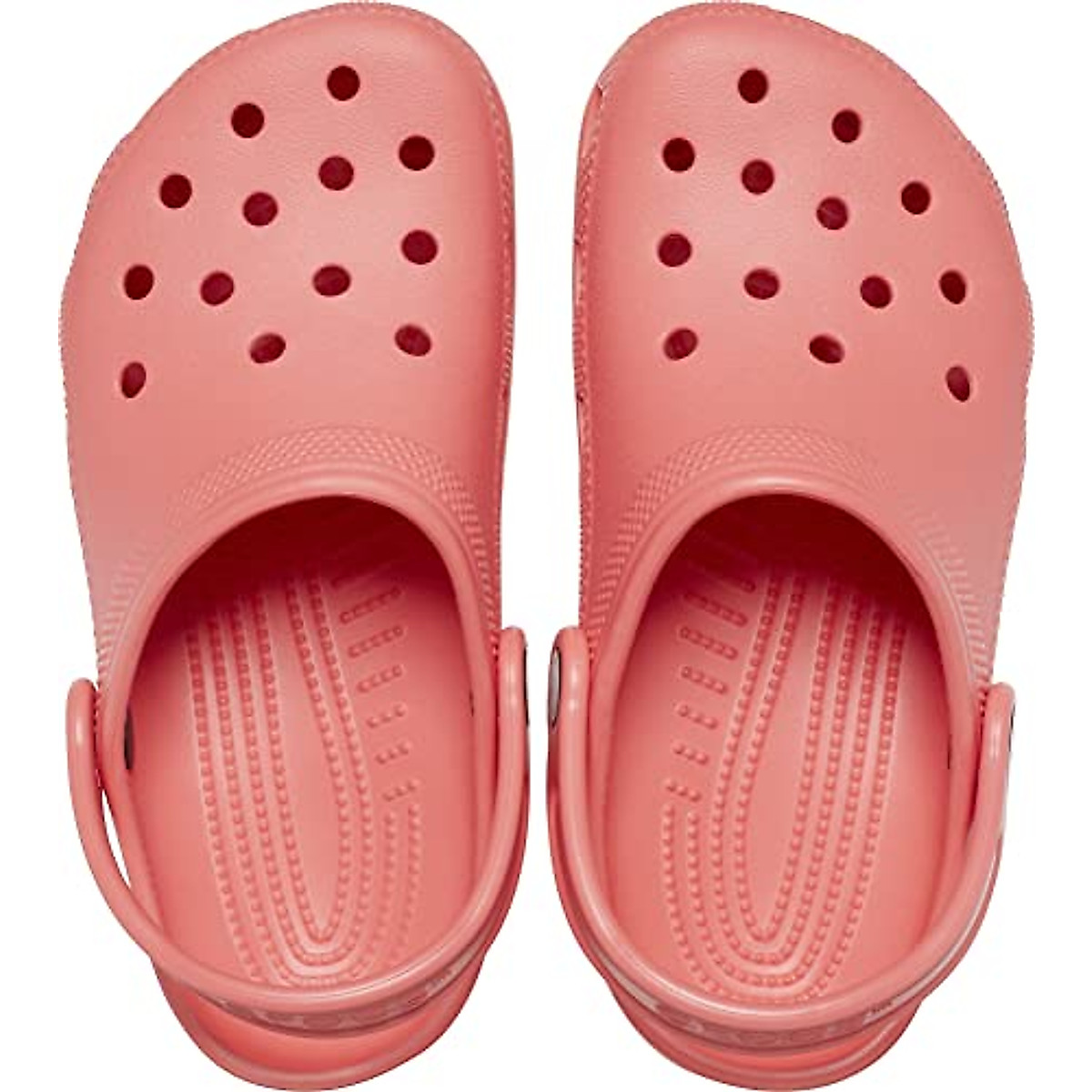 Crocs Classic Clogs, Neon Watermelon, 2 US Unisex Little Kid