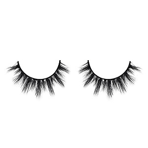 Lilly Lashes Everyday Miami Faux Mink Lashes False Eyelashes Natural Look Faux Wispy Lashes Mink Natural Lashes Short Lashes Round Shaped 13 mm Length Reusable Up to 20 Times