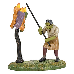 Department 56 Snow Village Halloween Accessories Lighting Wicked Waxes Lit Figurine, 3.375 inch, Multicolor