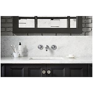 KOHLER Components Wall-Mount Bathroom Sink Faucet Spout With Tube Design 1.2 GPM