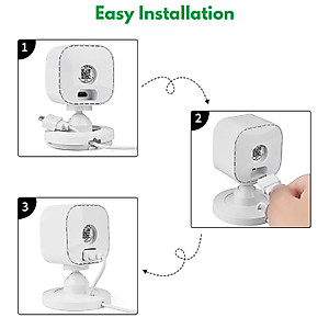 Zeshbit 2Pack 25ft/7.5m Power Cable for Blink Mini Security Camera, Extension USB Cable Continuously Charging Your Blink Mini Indoor Plug-in Smart Camera (Plug and Camera are Not Included)
