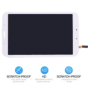 Screen Replacement for Samsung Galaxy Tab 3 SM-T310 LCD Display Touch Screen Digitizer Assembly (White)