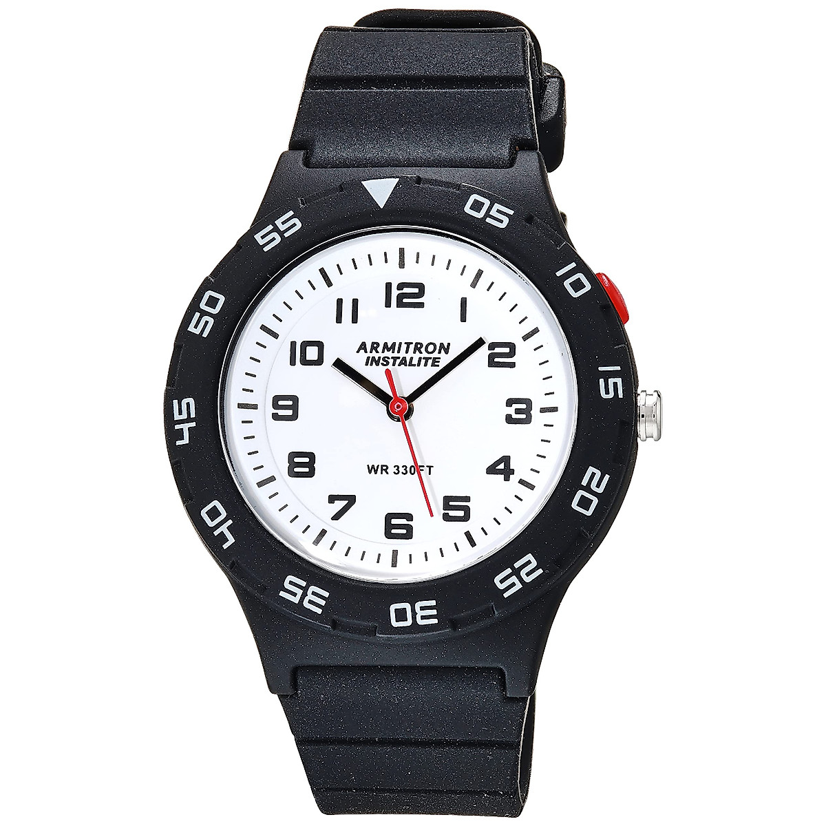 Armitron Sport Unisex Easy to Read Silicone Strap Watch, 25/6443