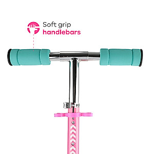 Folding Scooter for Kids - Easy & Portable Fold-N-Carry Design, Ultra-Lightweight, Comfortable & Safe, Durable & Easy to Ride