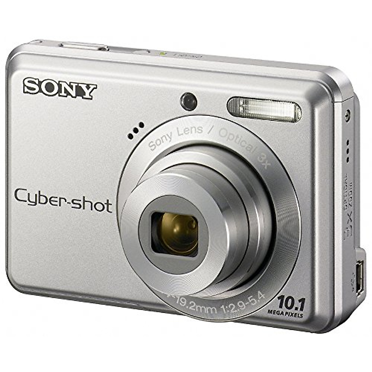 Sony Cyber-shot® DSC-S930 10-MP Digital Camera with 3x Optical Zoom, 2.4" LCD, Image Stabilization, Face Detection (Silver)