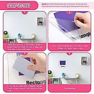 12 Pieces Shape Hex Wall Decals Removable Wall Decals Wall Stickers for Kids Nursery Bedroom Living Room Decoration