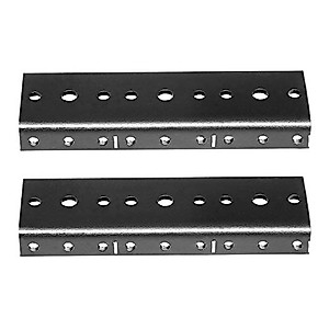 Reliable Hardware Company Rack Rail, Black Powder Coat (RH-3-SRR-A)