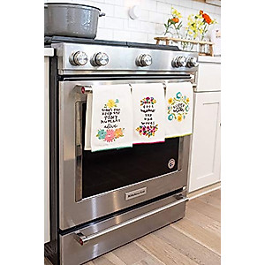 Super MOM Floral Towel