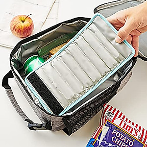 HOST Insta-Chill Can Cooler Flexible Freezable Gel and Ice Pack for Regular 12 oz Cans, Black