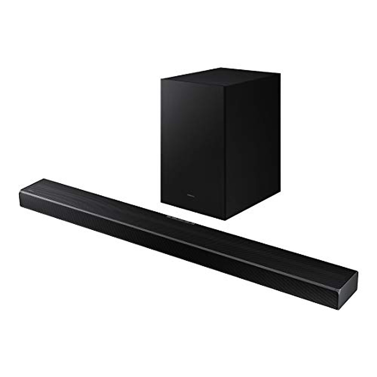 Samsung SP-LSP9T 130" The Premiere 4K Smart Laser Short-Throw Projector with a Samsung HW-Q600A 3.1.2 Ch Dolby Atmos Soundbar with Wireless Subwoofer (2021)