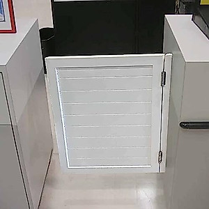 Indoor Premade Solid Wood Saloon Swing Door Cafe Swinging Doors Hinges Included with Auto Close Features Bar Door for Shopping Malls Kitchen Restaurant Partition Parlor Butler Door (Size : W60cmxh80c