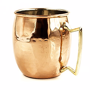 BigKitchen Moscow Mule Hammered Copper 20 Ounce Drinking Mug