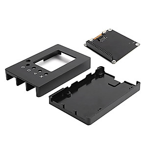 Zopsc-1 Aluminum Alloy 2.2 Inch TFT LCD Touch Screen Case Set High PPI Display 320 x 240 Defination Button or Remote Control for Raspberry Pi 3B / 2B / B + / A +