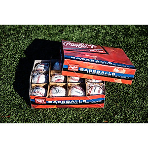 Rawlings | RAISED SEAM Practice Baseballs | R100-P | High School/Youth | 12 Count