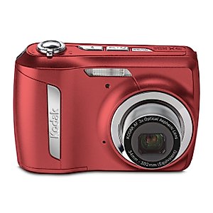 Kodak Easyshare C142 10 MP Digital Camera with 3xOptical Zoom and 2.5-Inch LCD (Red)