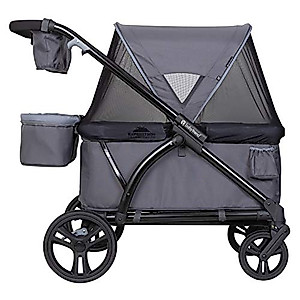 Baby Trend Expedition 2-in-1 Stroller Wagon PLUS, Ultra Grey