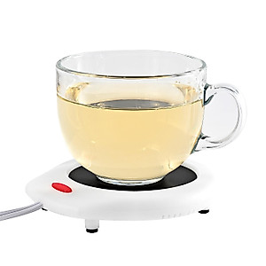 ASAWASA Candle Warmer for Large Jar, Coffee Mug Warmers, Safely Releases Scents Without a Flame, Melt The Candle Quickly, Enjoy Your Warm Coffee Tea. Gifts for Festival Birthday Women Men Mom Dad