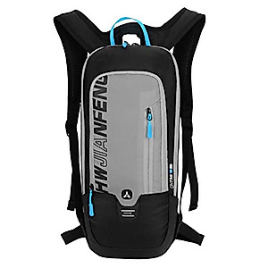 Hebetag Mountain Bike Backpack Cycling Rucksack for Men Women Travel Outdoor Sports Motorcycle Bicycle Biking Riding Daypack Pouch Gray