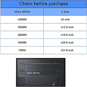 Suptek Table Top TV Stand, Screen Monitor Riser for 22-65 inches LCD Flat Screen TV, VESA up to 800x400mm