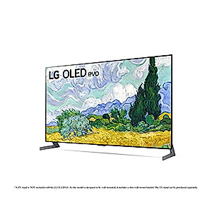 LG OLED G1 Series 55” Alexa Built-in 4k Smart OLED evo TV, Gallery Design, 120Hz Refresh Rate, AI-Powered, Dolby Vision IQ and Dolby Atmos, WiSA Ready (OLED55G1PUA, 2021)