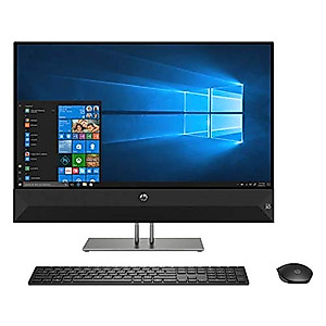 HP Pavilion 27 Touch Desktop 2TB SSD 64GB RAM Extreme (Intel Core i9-9900 Processor Turbo to 5.00GHz, 64 GB RAM, 2 TB SSD, 27-inch FullHD IPS Touchscreen, Win 10) PC Computer All-in-One