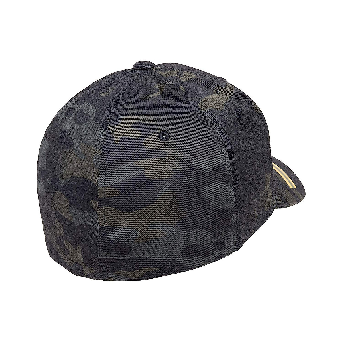 Flexfit Multicam Camo 6 Panel Baseball Cap Officially Licensed Multi-Cam 2 Patterns Black Camo or Green Camo (Large/X-Large, Black Multicam)