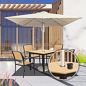 KAWENDE Umbrella Base Stand Hole Ring Plug Cover, Umbrella Stand Base Screw Umbrella Pole Cap, for Cap Patio Umbrella Stand Replacement Parts, Outdoor Patio Umbrella Accessories