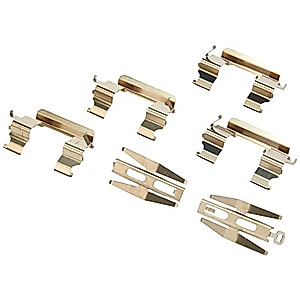 ACDelco Silver 14D882CH (19286140) Ceramic Front Disc Brake Pad Set with Hardware