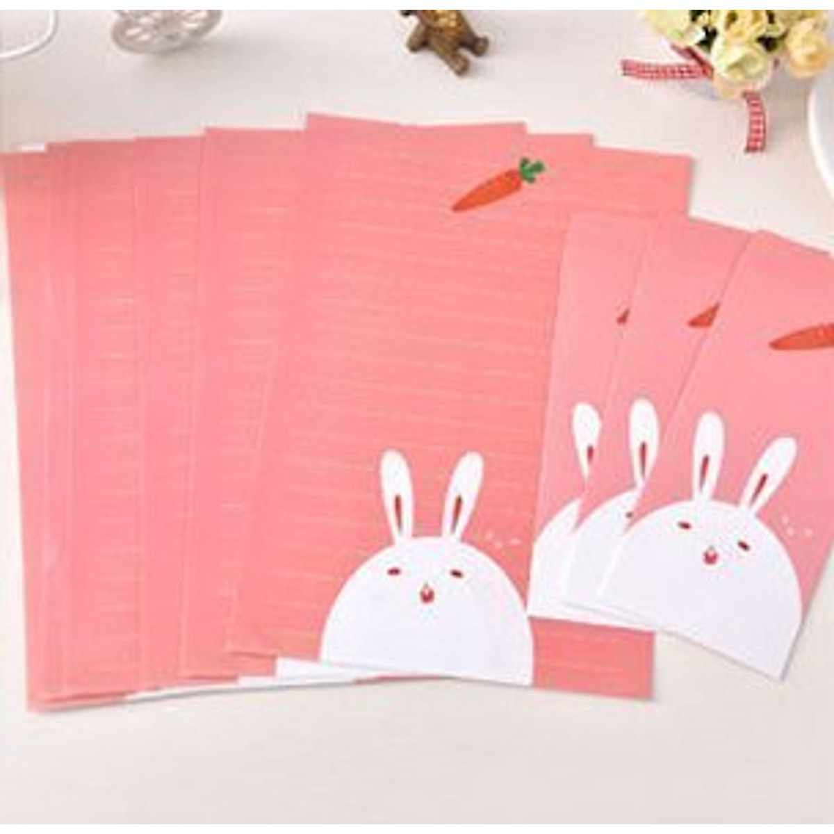 SCStyle 30 Cute Lovely Kawaii Cartoon Animal Design Version 2 Writing Stationery Paper with 15 Envelope