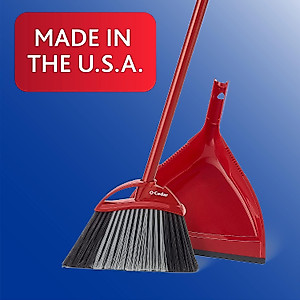 O-Cedar Power Corner Angle Broom with Dust Pan (Pack of 3)