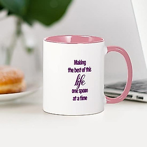 CafePress Spoonie Life Mugs Ceramic Coffee Mug, Tea Cup 11 oz