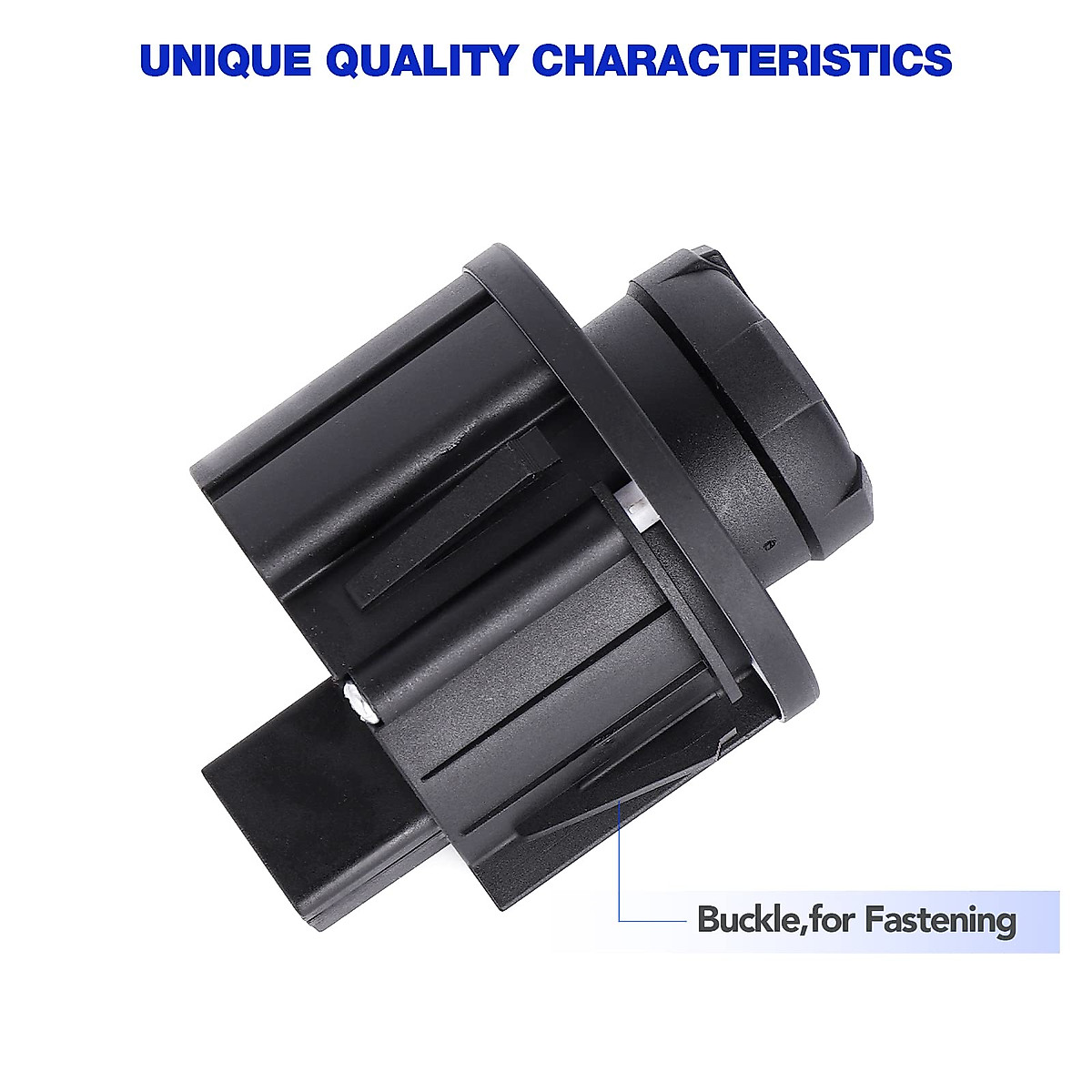 LCWRGS 4x4 4WD E-Locker Override Switch Knob Compatible with Ford F-150 2009 2010 2011 2012 2013 2014, AL3Z-14B166-BA, 4WD Differential Lock Switch Knob