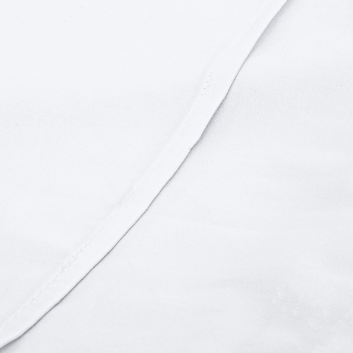 NTBAY Cotton Queen Pillow Shams - 500 Thread Count Egyptian Cotton 20x30 Sham Covers, 2 Pack Super Soft and Breathable 20x30 Inches Oxford Pillowcases, White